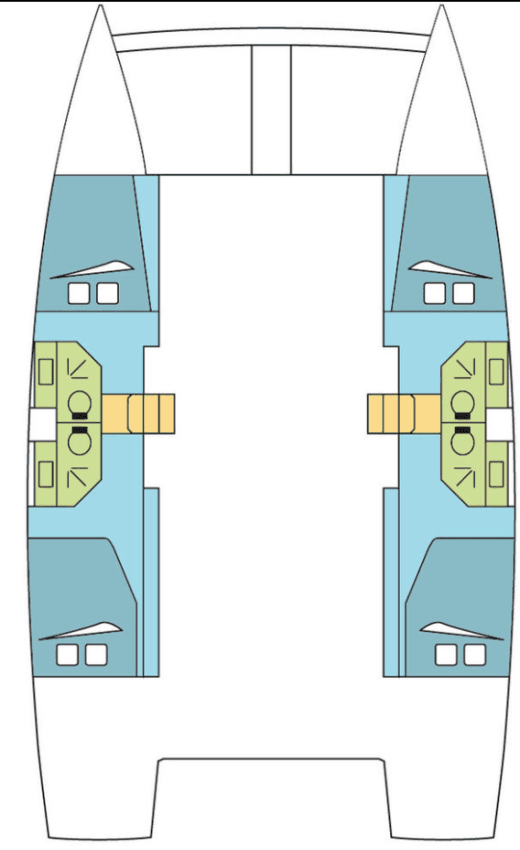Catamaran Bali 4.3 NAUTILUS - for charter | HELM
